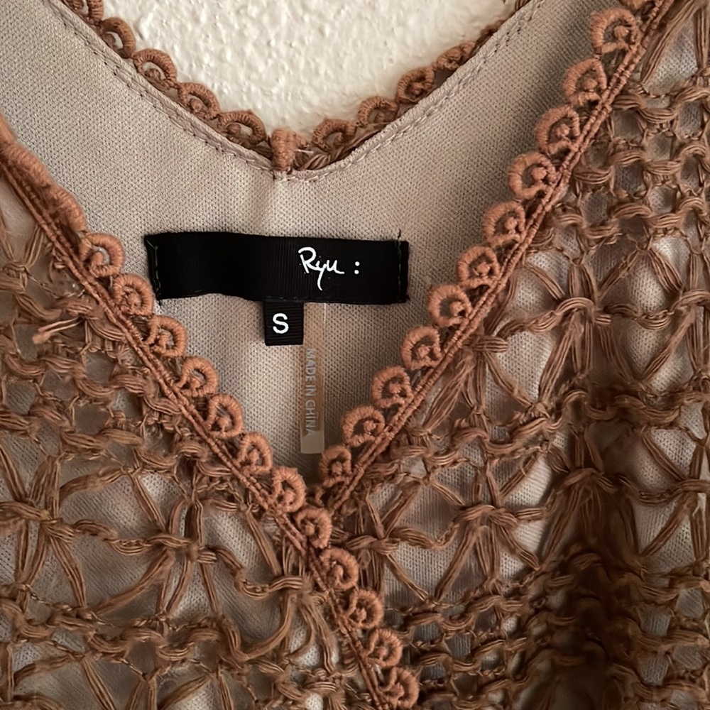 Ryu Crochet Dress - Like New - Gem